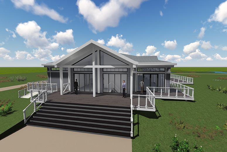 Ontwerp clubgebouw “de Texelse” - Architectenburo Veeger